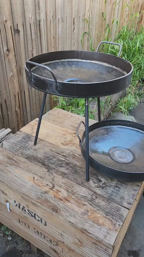 Chuck's Cowboy Woks Cowboy Wok Disc Plow Disc Cooker Discada