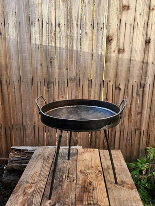 Chuck's Cowboy Woks Cowboy Wok Disc Plow Disc Cooker Discada