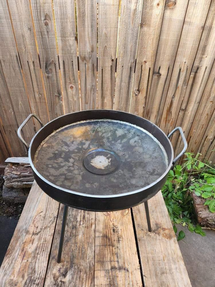 Chuck's Cowboy Woks Cowboy Wok Disc Plow Disc Cooker Discada