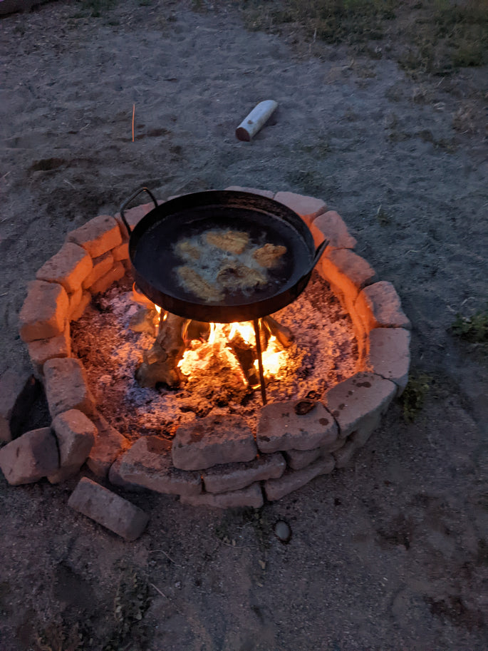 Chuck's Cowboy Woks Cowboy Wok Disc Plow Disc Cooker Discada